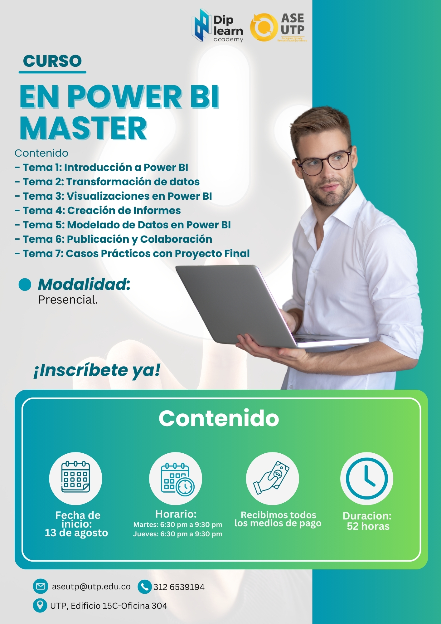 CURSO EN POWER BI MASTER - Egresados