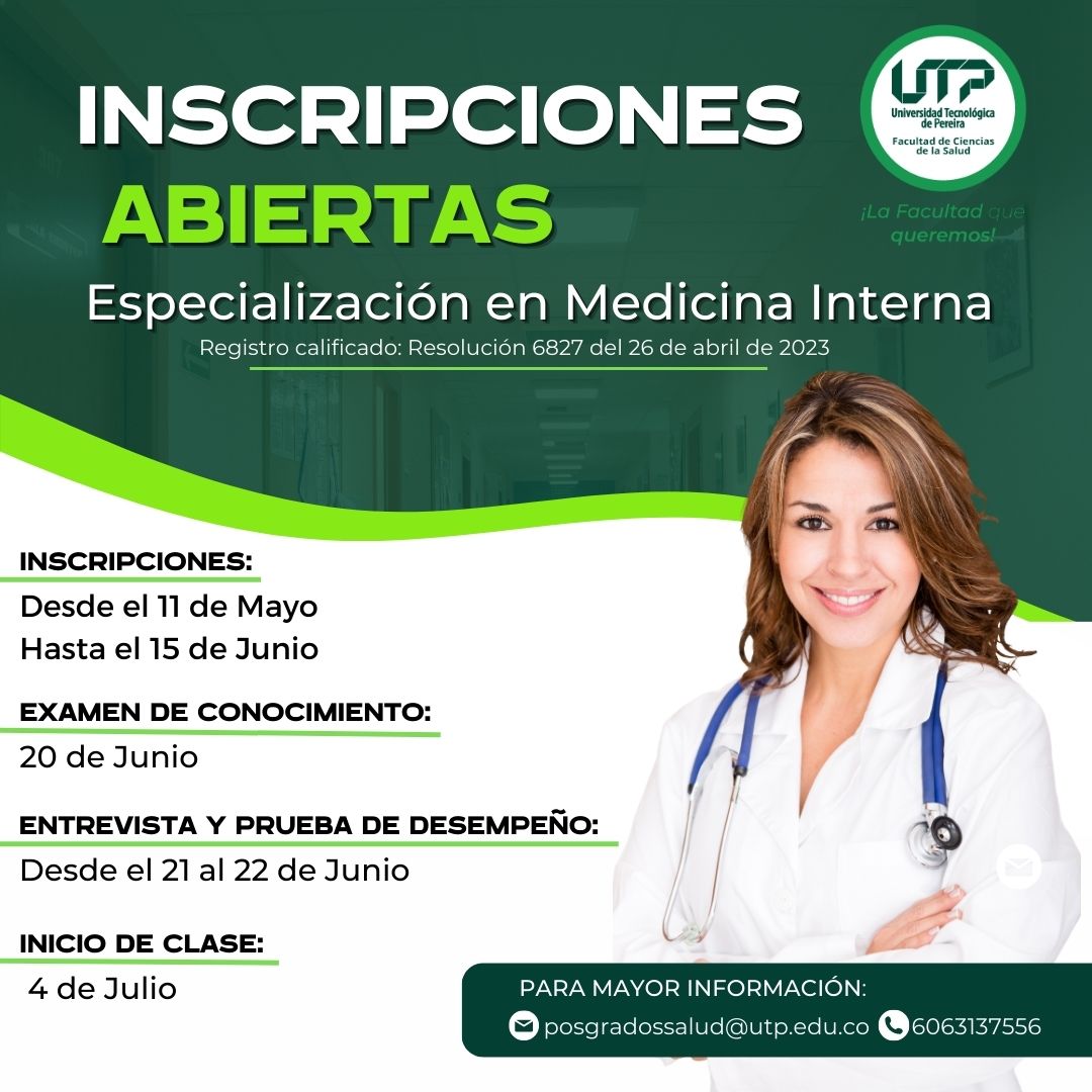 Especialización en Medicina Interna